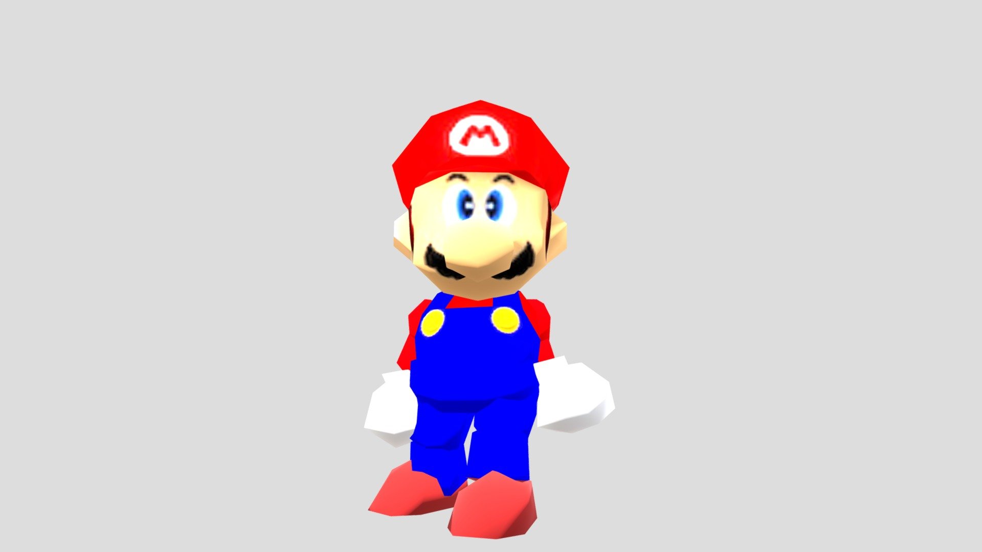 Mario - Download Free 3D model by Mario Fan 1985 (@Mario_Fan_1985 ...