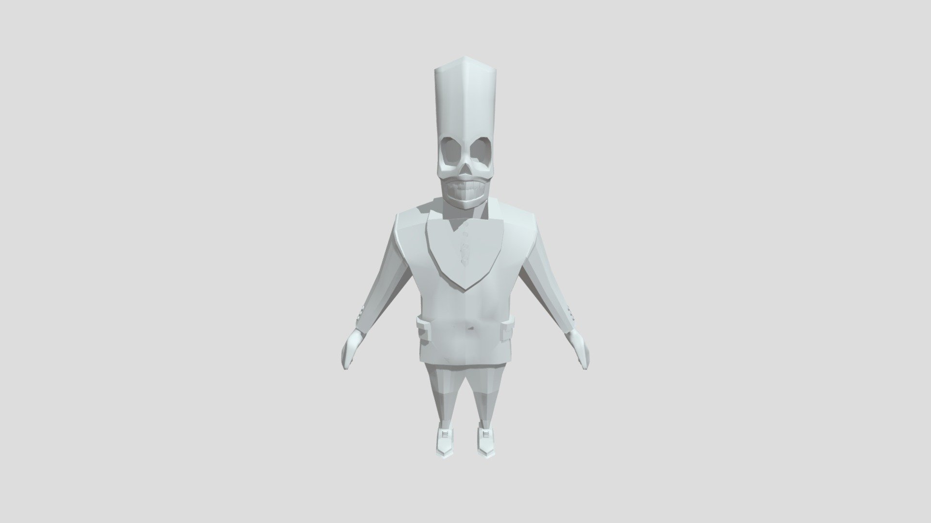 Manny Calavera - 3D model by angeldon2016 [df715f7] - Sketchfab