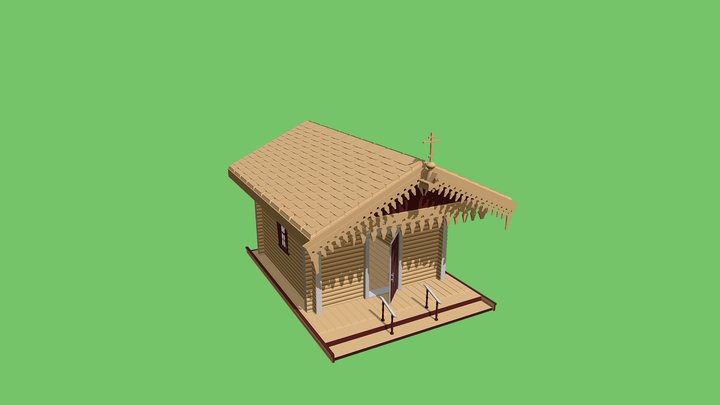 Log Cabin 3d Models Sketchfab
