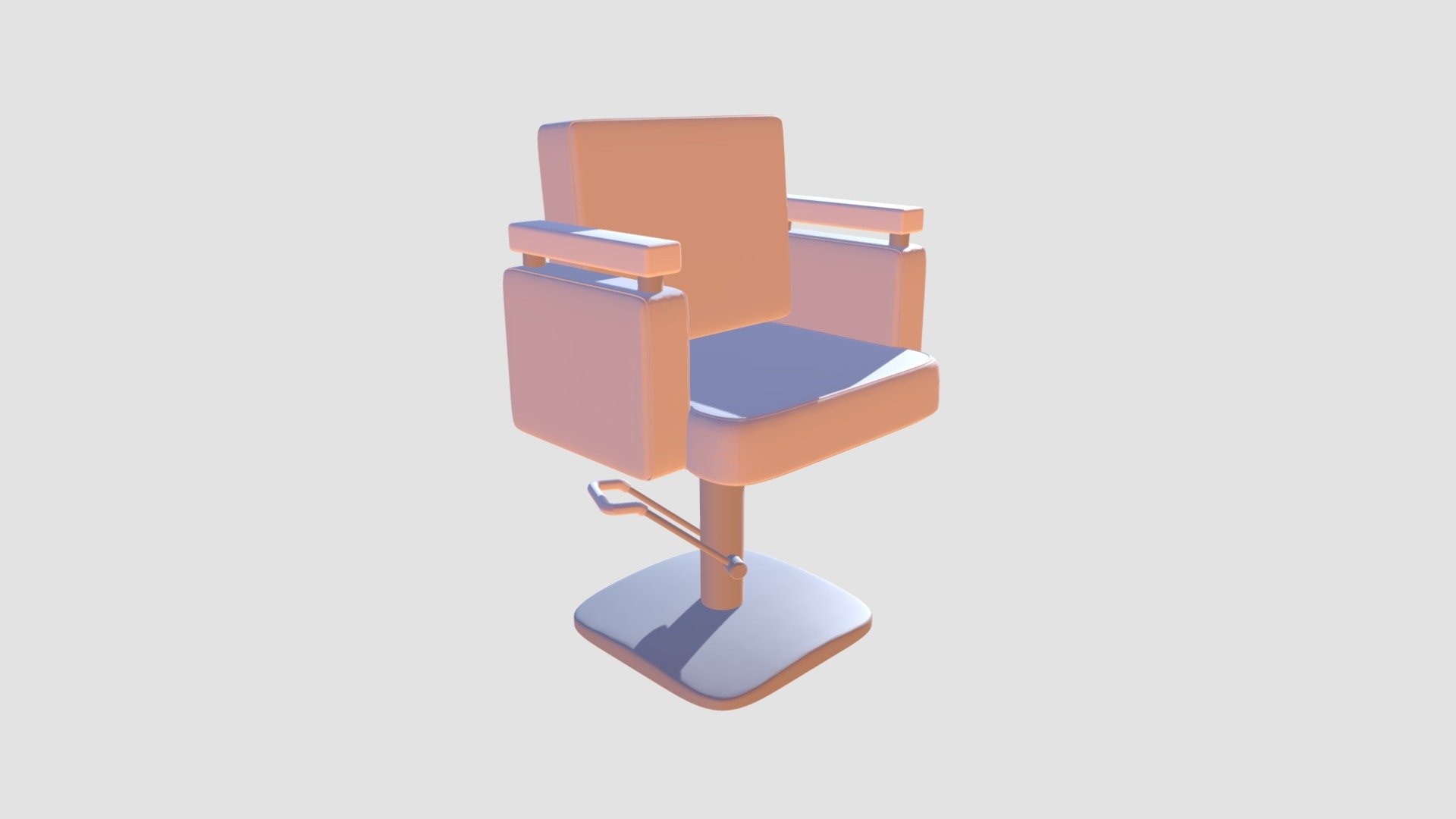 beauty parlour chair - 3D model by Evermotion [df71dbd] - Sketchfab