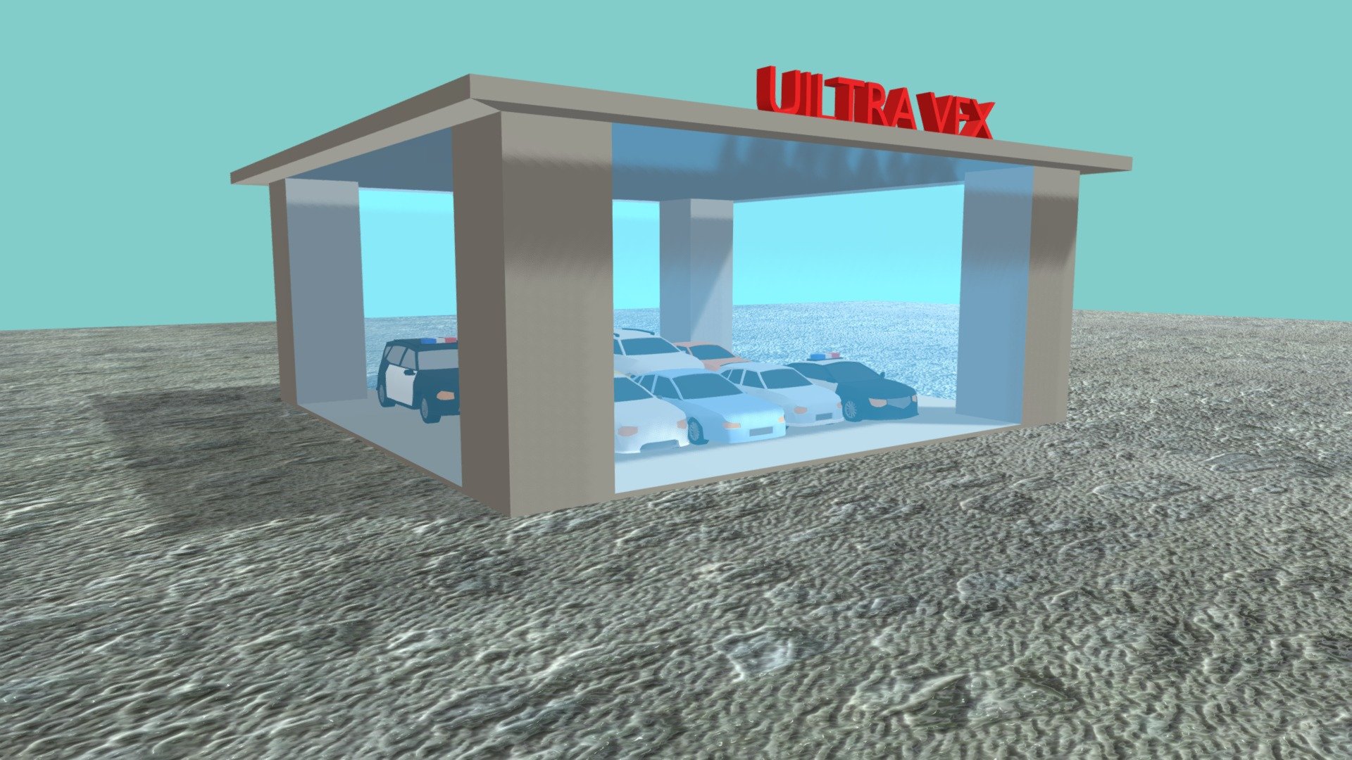 Car Show Room - Download Free 3D model by Sba Stuff (@sbastuff ...