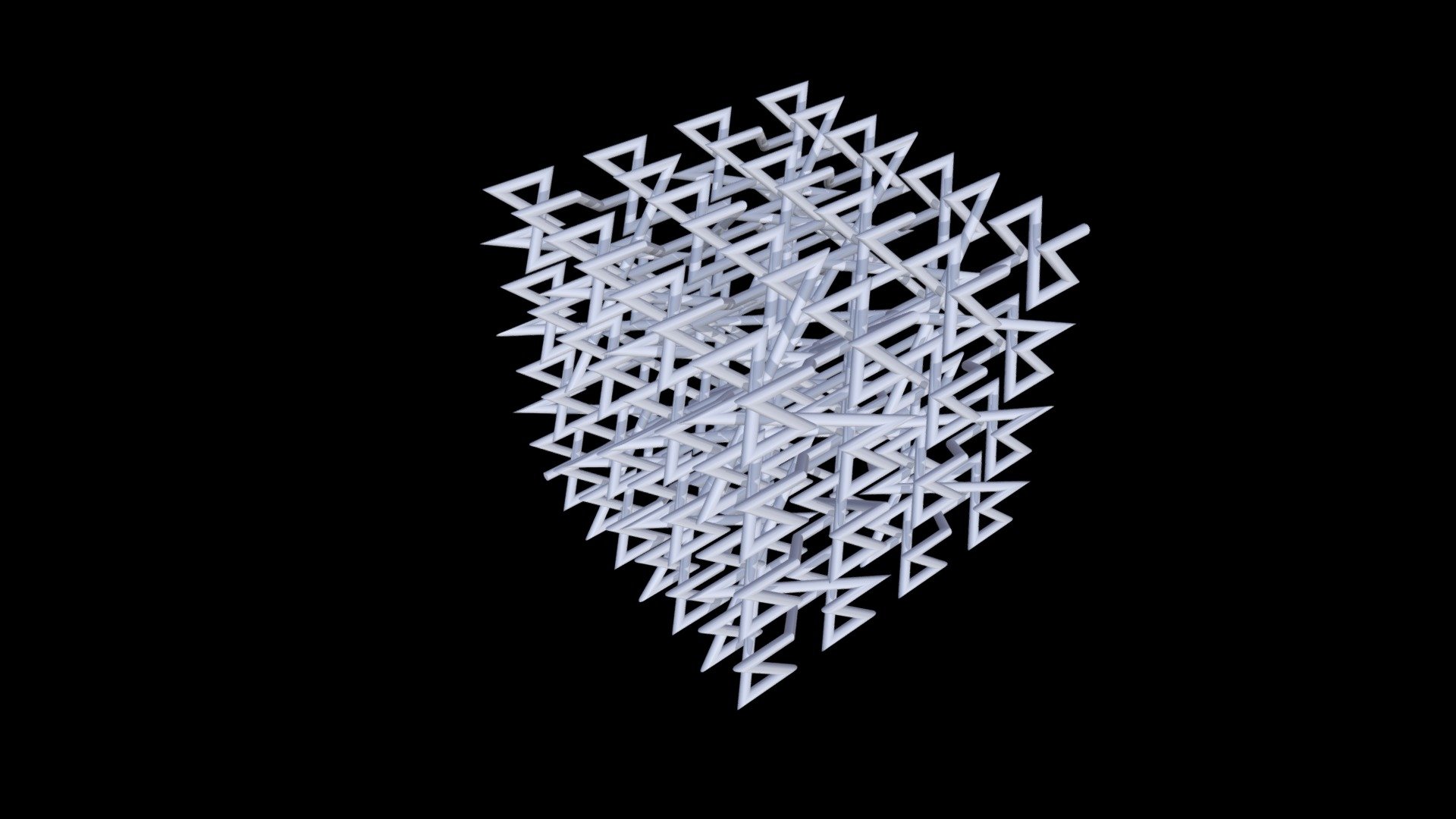 Xz Order Space Filling Curve Download Free 3d Model By Vũ Võ Vuvo