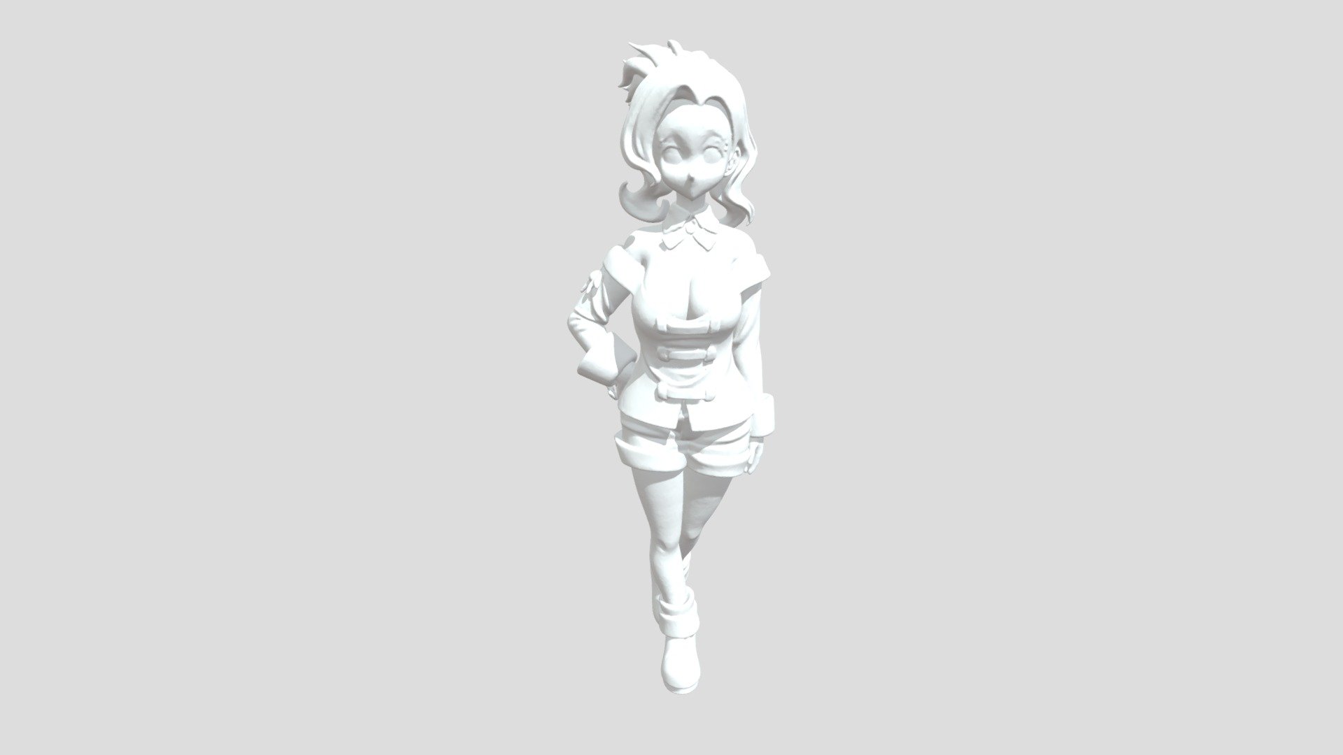 Anime Character Portrait - Download Free 3D model by ashleyboughton18 ...