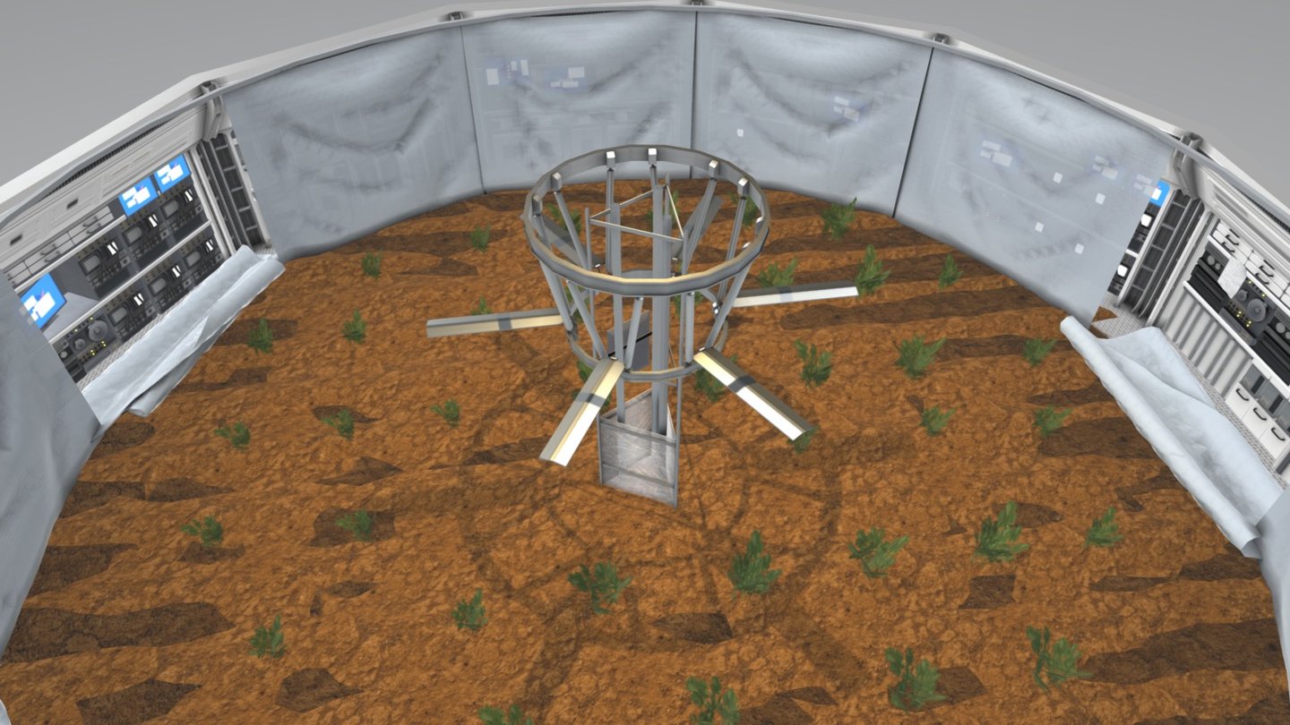 "The Martian" Base - 3D model by devonarason [df74fb0] - Sketchfab