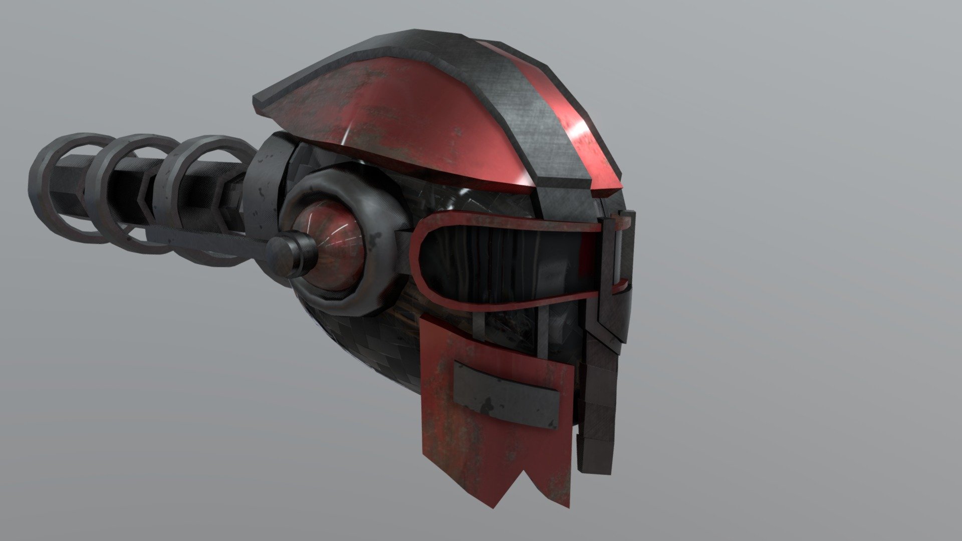 Robot Head Texture Test - 3D model by Flikd Design (@Flikd_Design ...