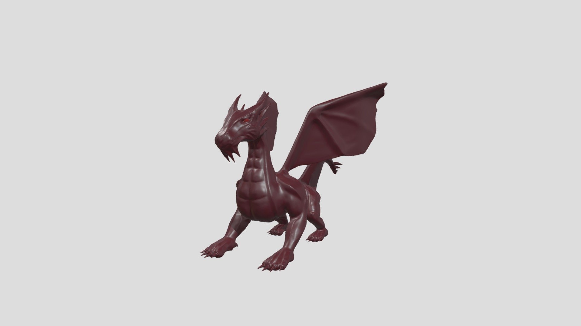 Dragon - 3D Sculpiting - 3D model by MarcelMakishi [df7676d] - Sketchfab