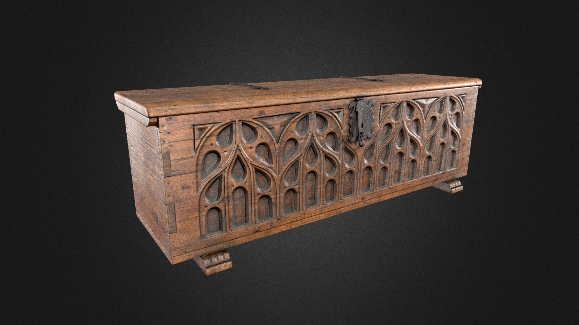 Gothic Chest - Buy Royalty Free 3D model by Moonglade (@Moonglade_inc ...