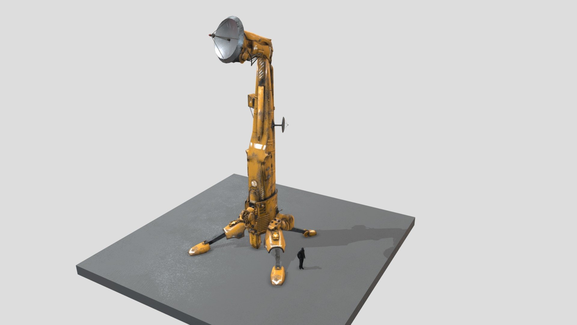 Old machine - 3D model by MaxModder (@epic.roma.gamer) [df78f83 ...