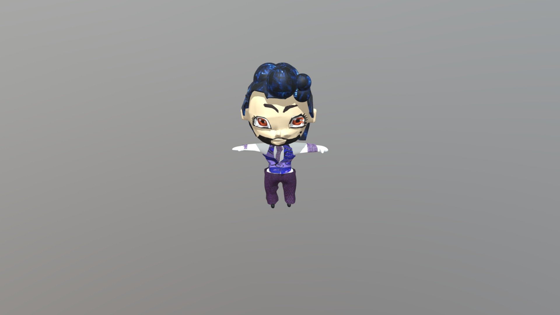 Prince Chibi - Download Free 3D model by Mariano.Bula [df79c9b] - Sketchfab