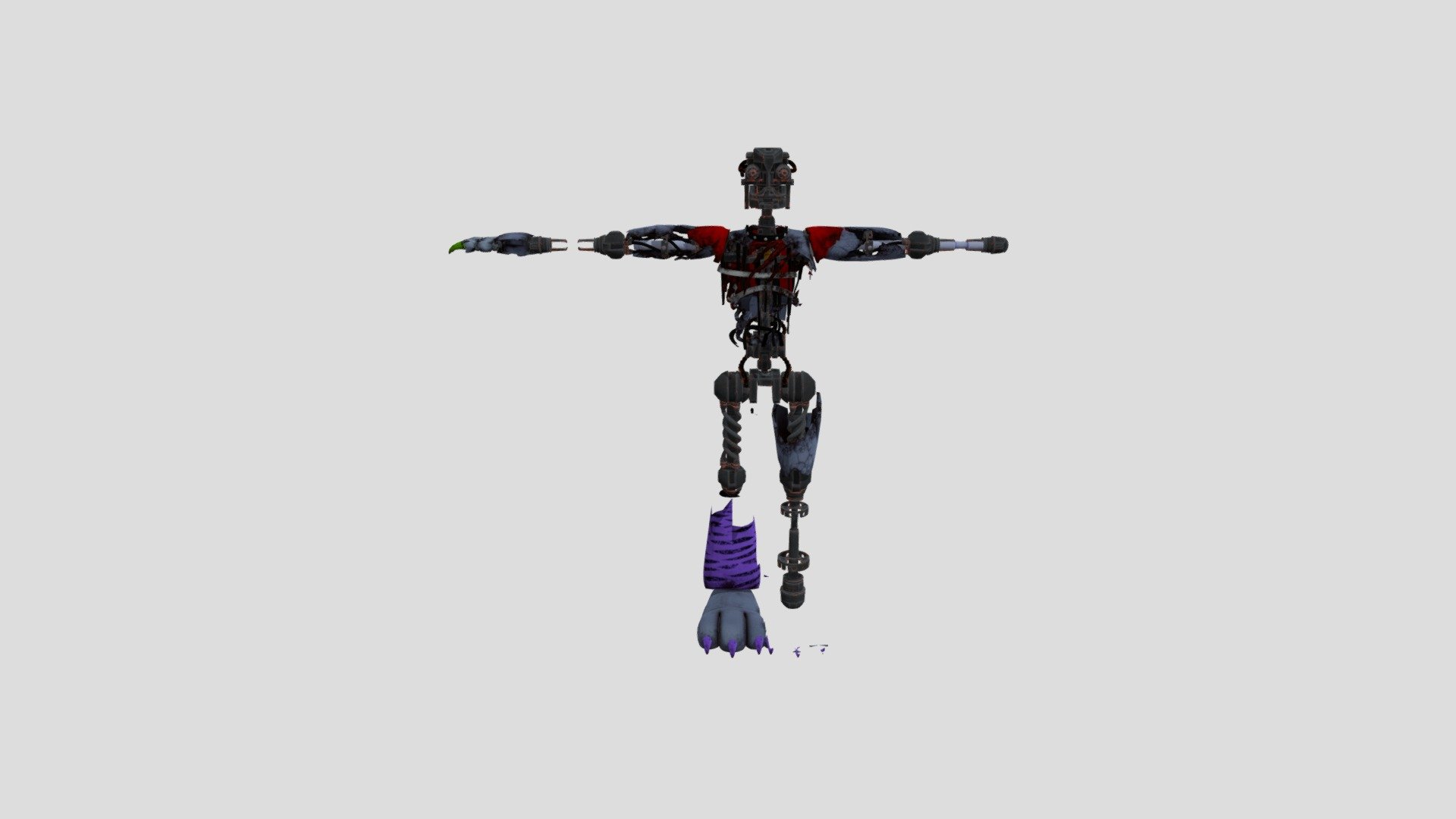 Ruin Roxy FAN MADE!!! - 3D model by ballora (@jamie.t.wise) [df7b11f ...