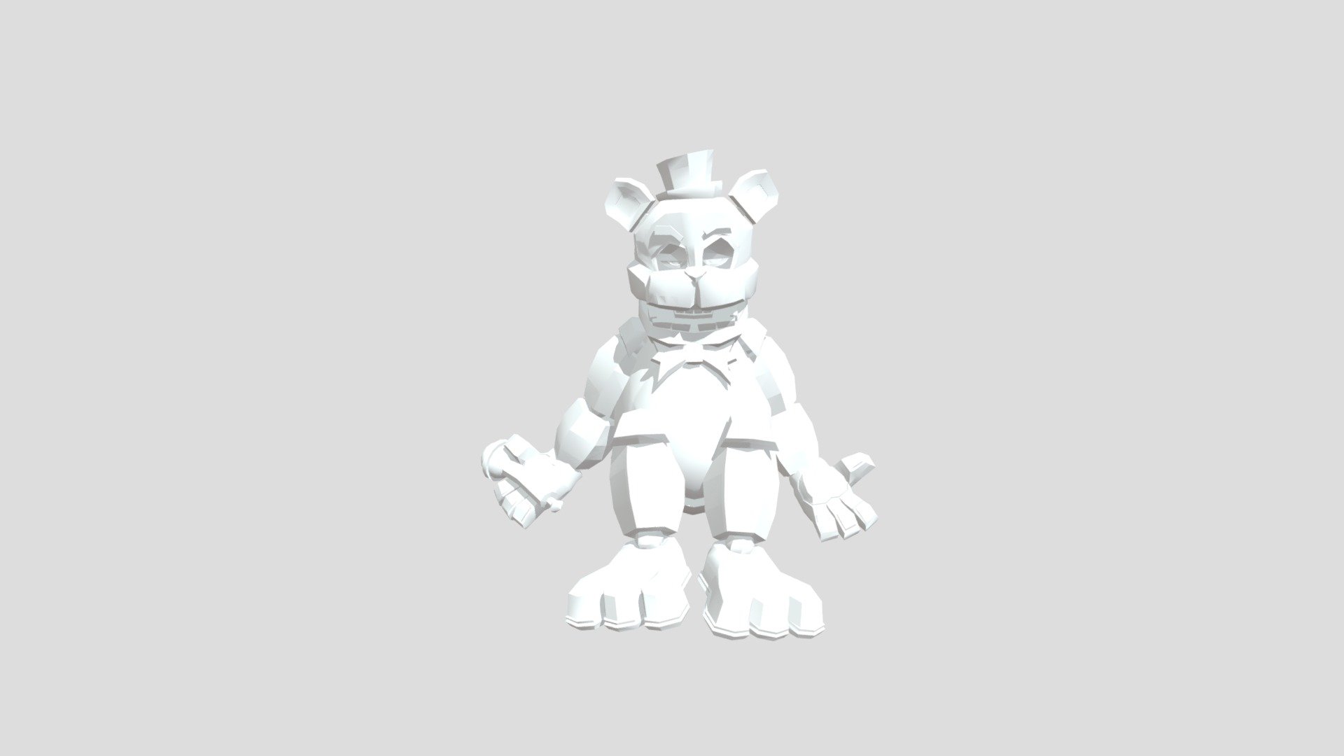 Stylized-golden-freddy - Download Free 3D model by sharvankumariti ...