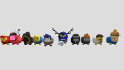 ROBLOX Blocky Model - Download Free 3D model by Mustard Goblin (@long ...