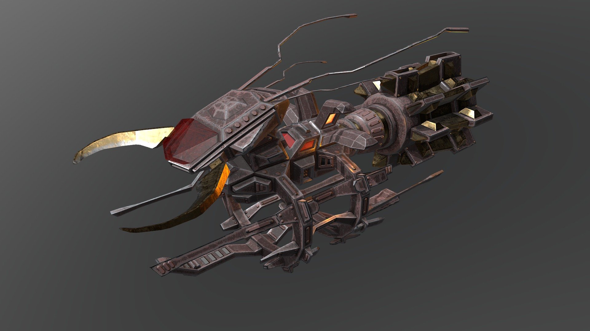 Harvester - 3D model by Niko (@nikosstuff) [df7d1ed] - Sketchfab