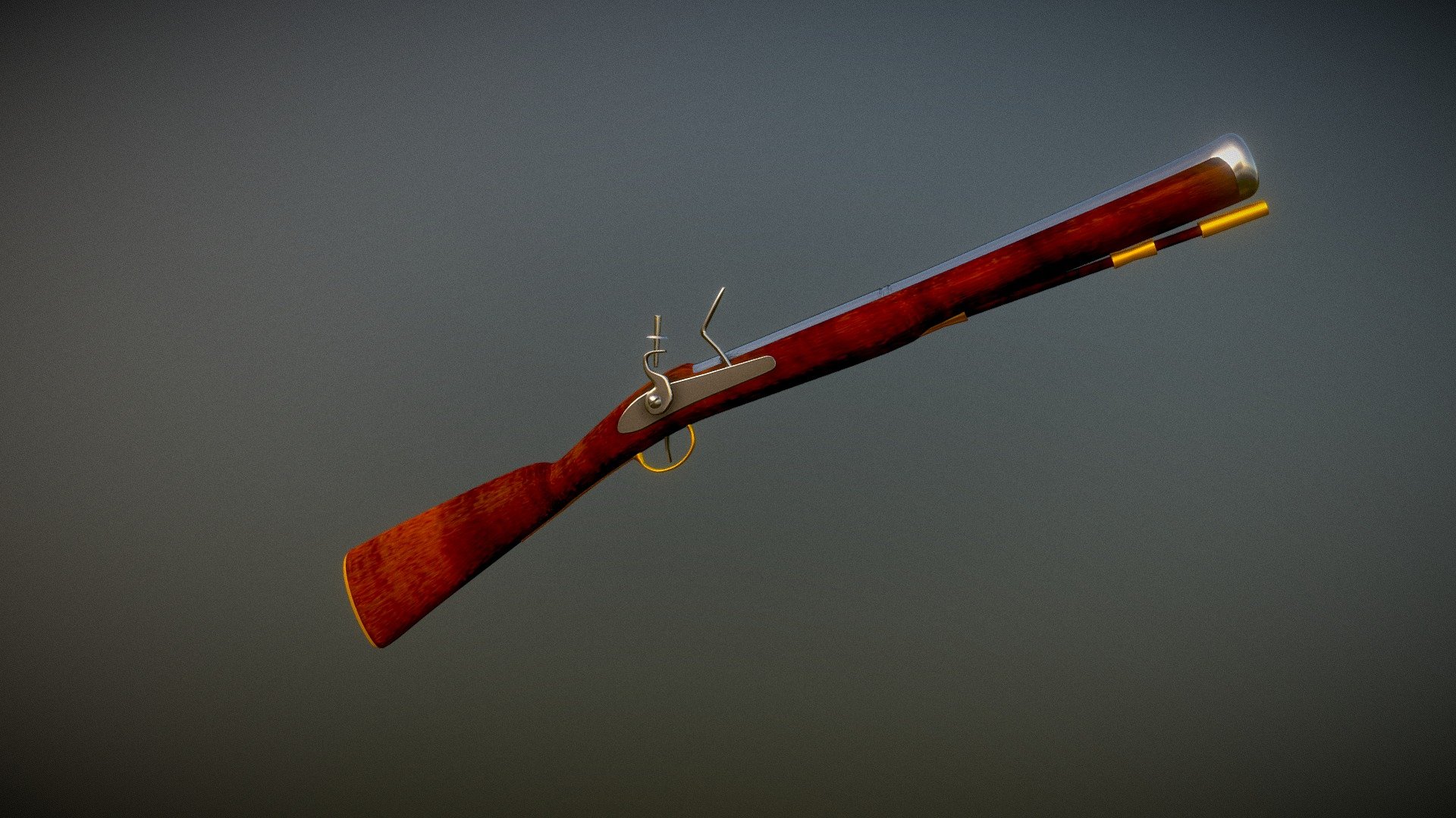Blunderbuss - Download Free 3D model by Anthony Yanez (@paulyanez ...