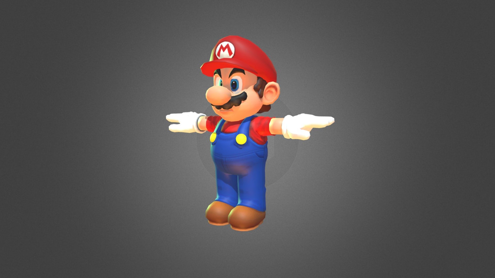 Super Mario Sunshine: Cutscene Mario - Download Free 3D model by Super ...