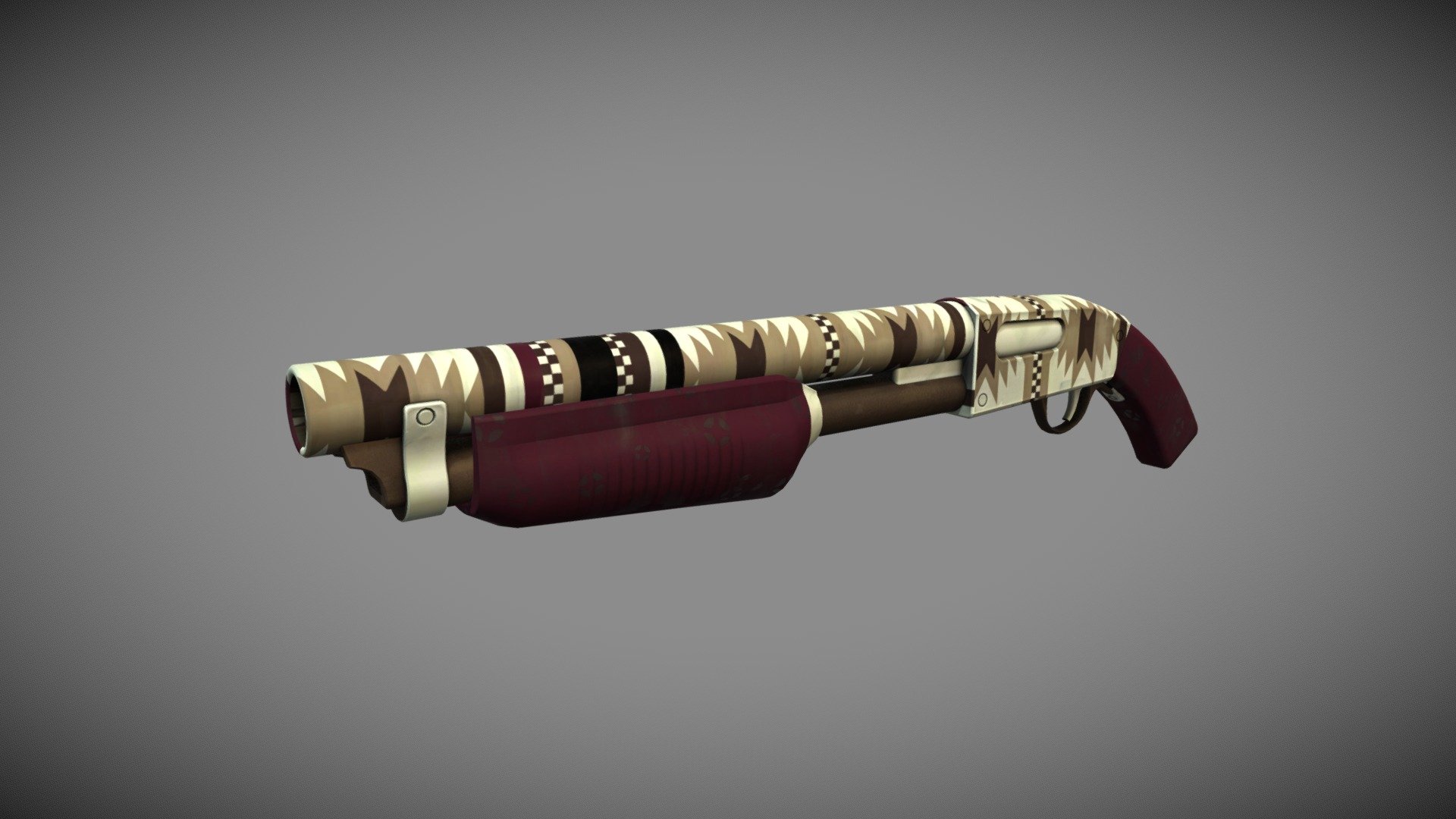 [TF2] Blanket Coated Shotgun - 3D model by pampique [df8056e] - Sketchfab