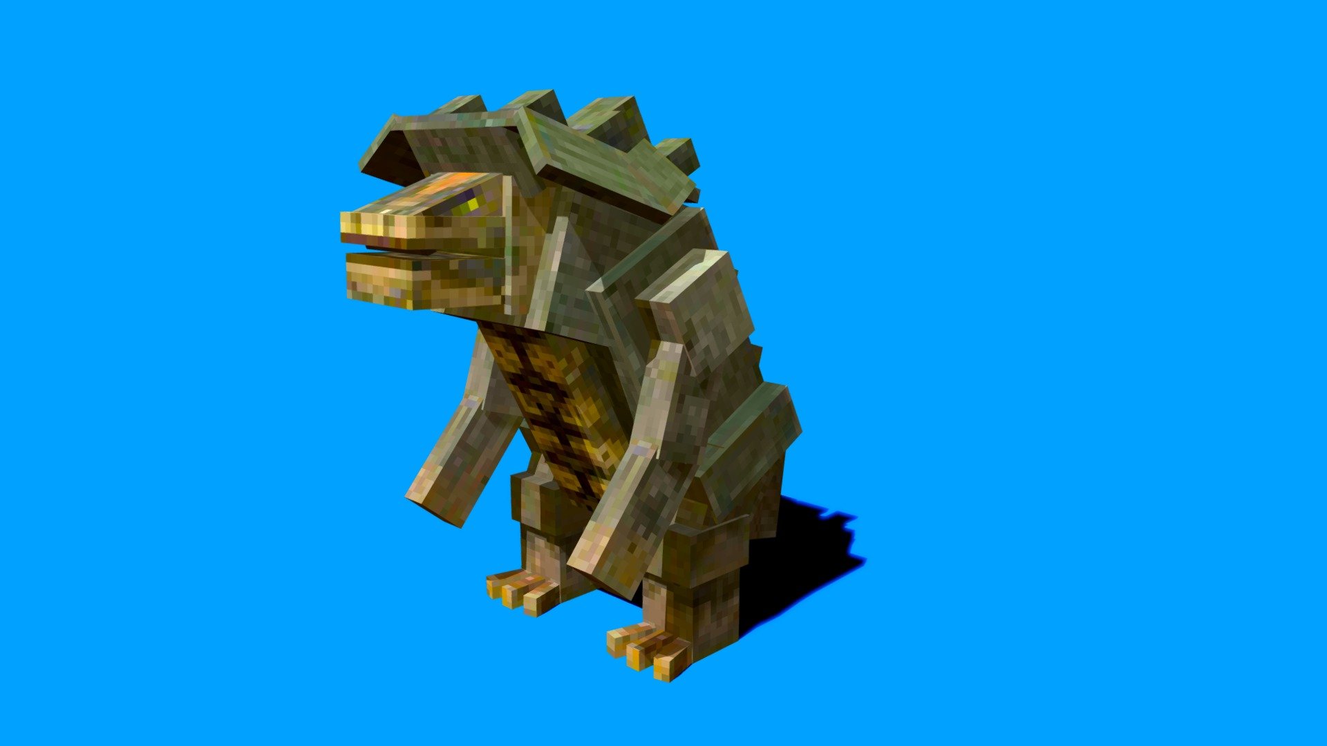 Turtle Monster | Animated | - 3D model by Artbor [df805ae] - Sketchfab