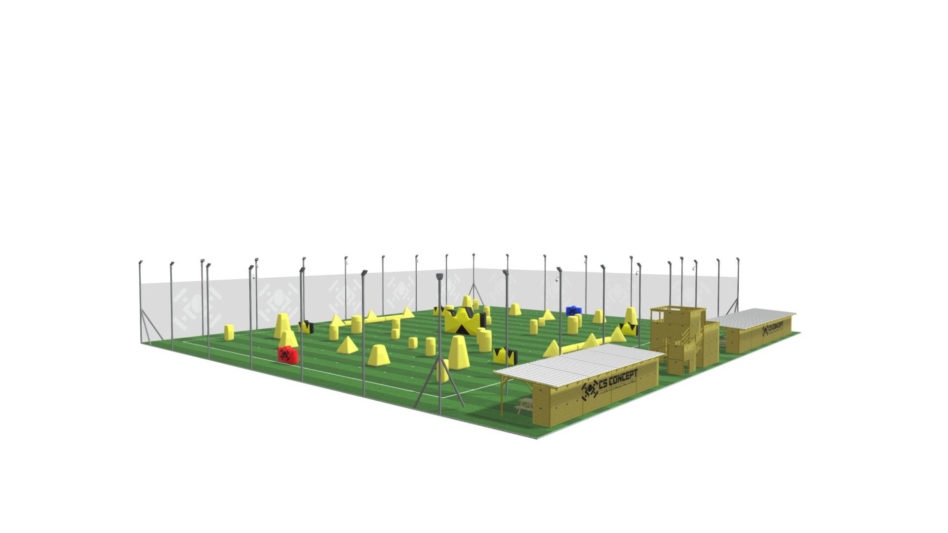 Competition-Area - 3D model by CSCONCEPT [df83611] - Sketchfab