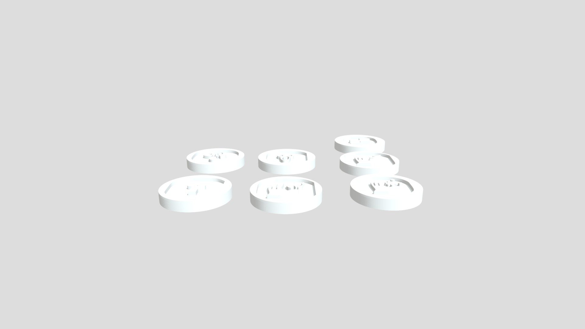 Metazoo Status Effect Tokens - 3D model by Varcies [df840da] - Sketchfab