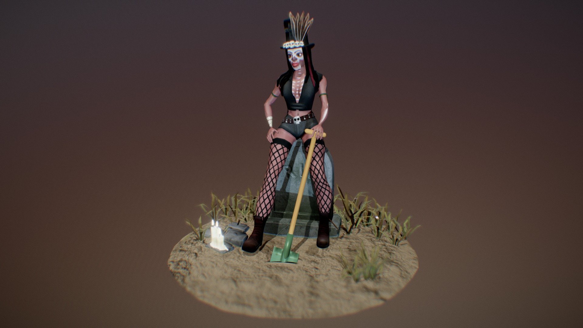 Voodoo - 3D model by Arnold Bieniasz (@Arnold_Bieniasz) [df86265 ...