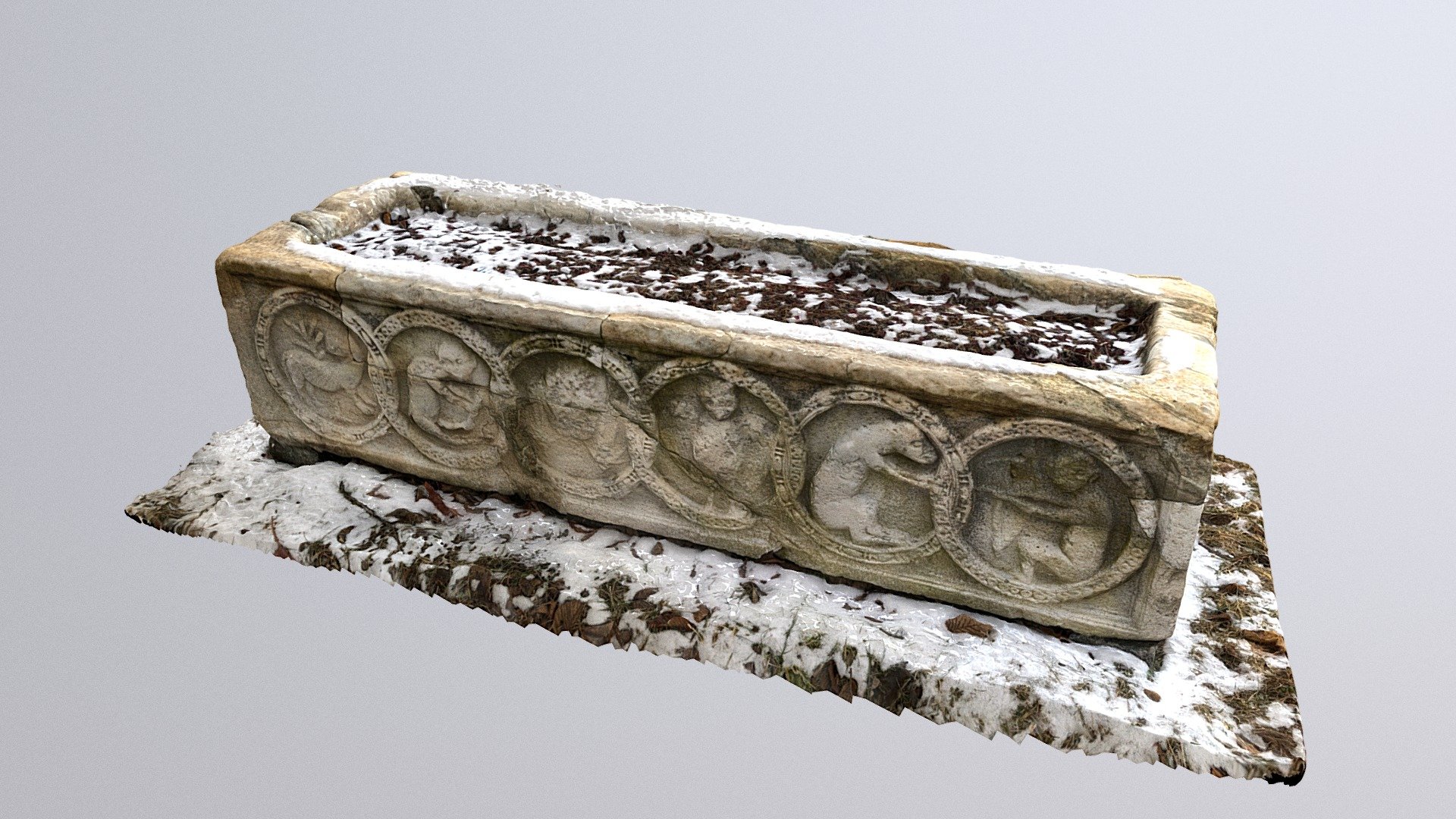Stone Sarcophagus - 3D model by Bennington3D [df8635e] - Sketchfab