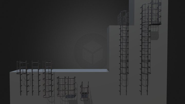 Ladders 3D models - Sketchfab