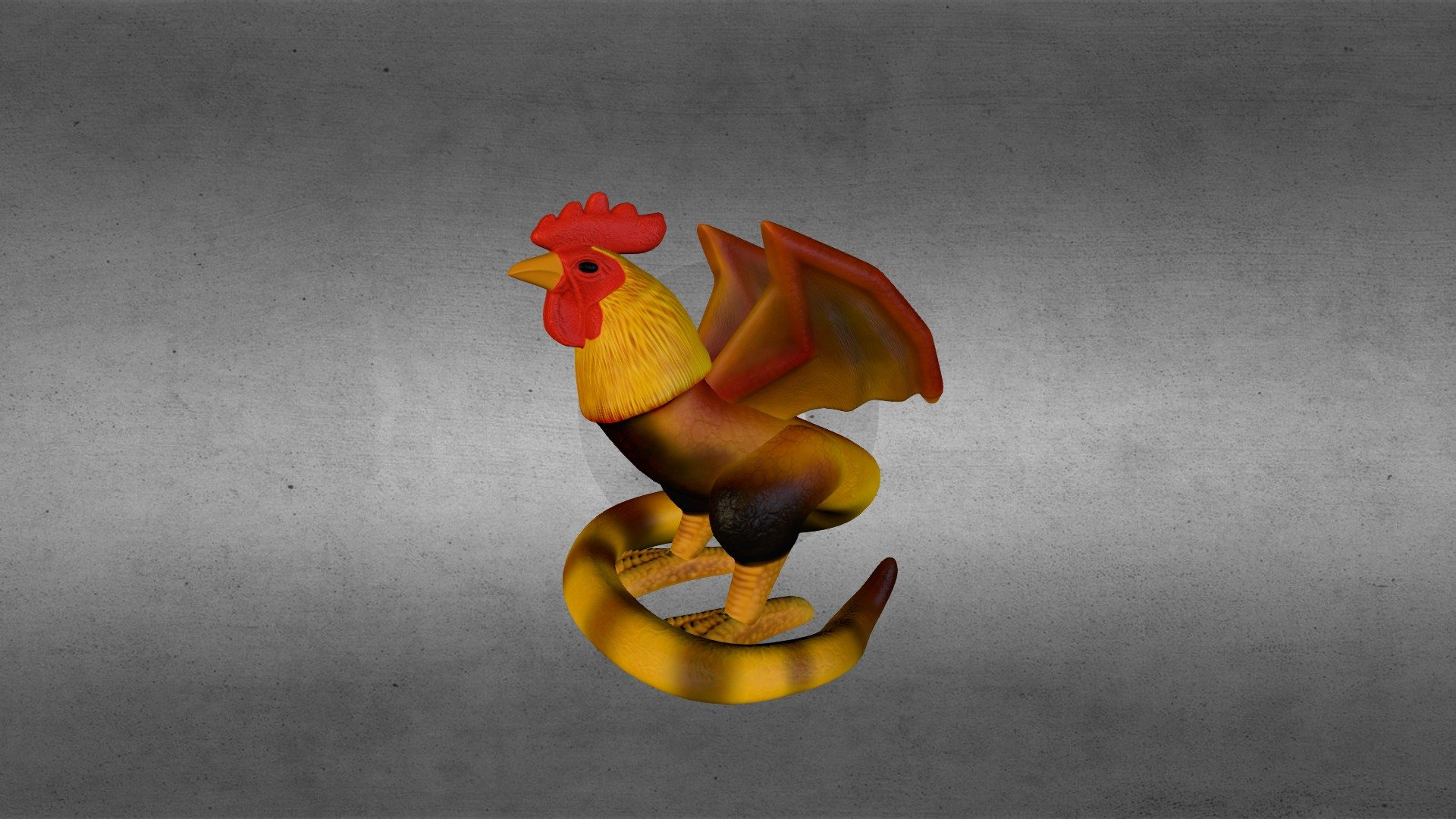 Cockatrice - 3D model by reapermediasr [df87b25] - Sketchfab