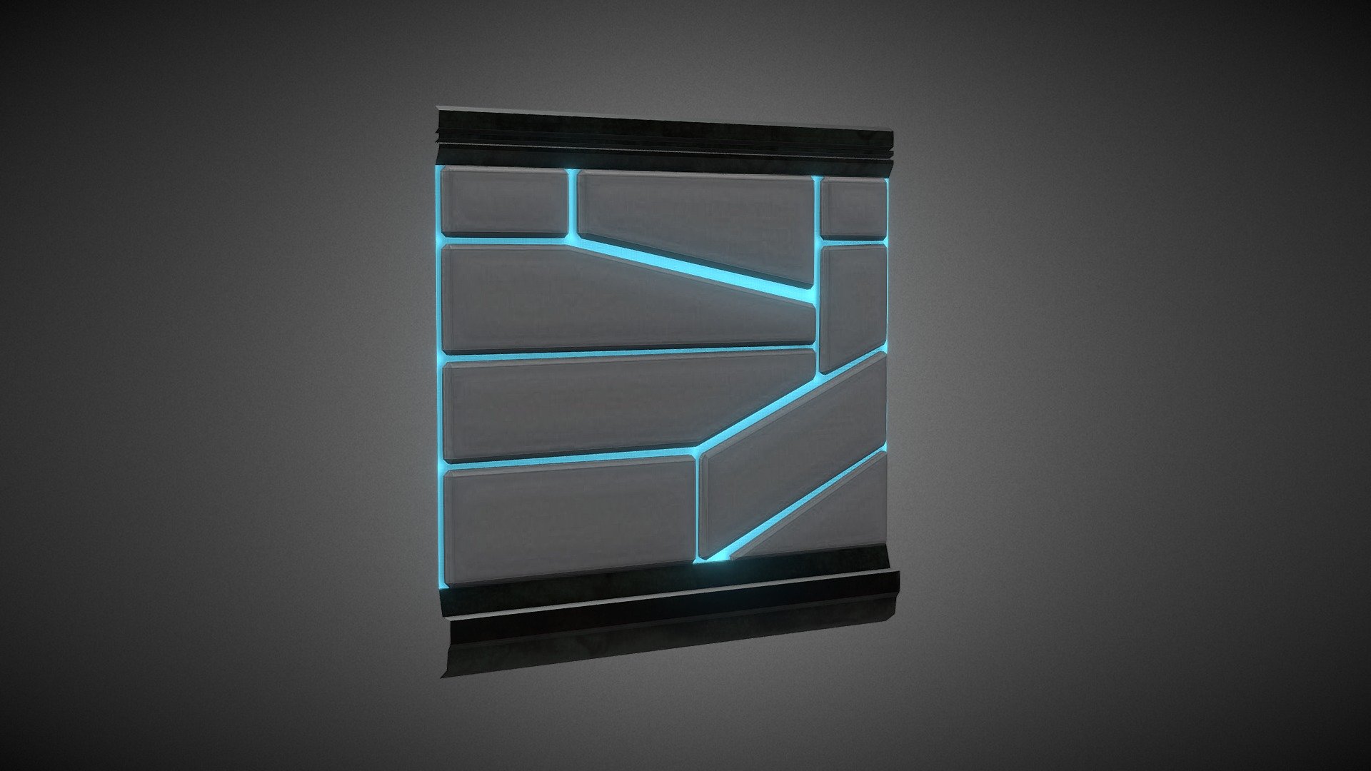 Sci-Fi Wall Asset - 3D model by marvling [df88b59] - Sketchfab