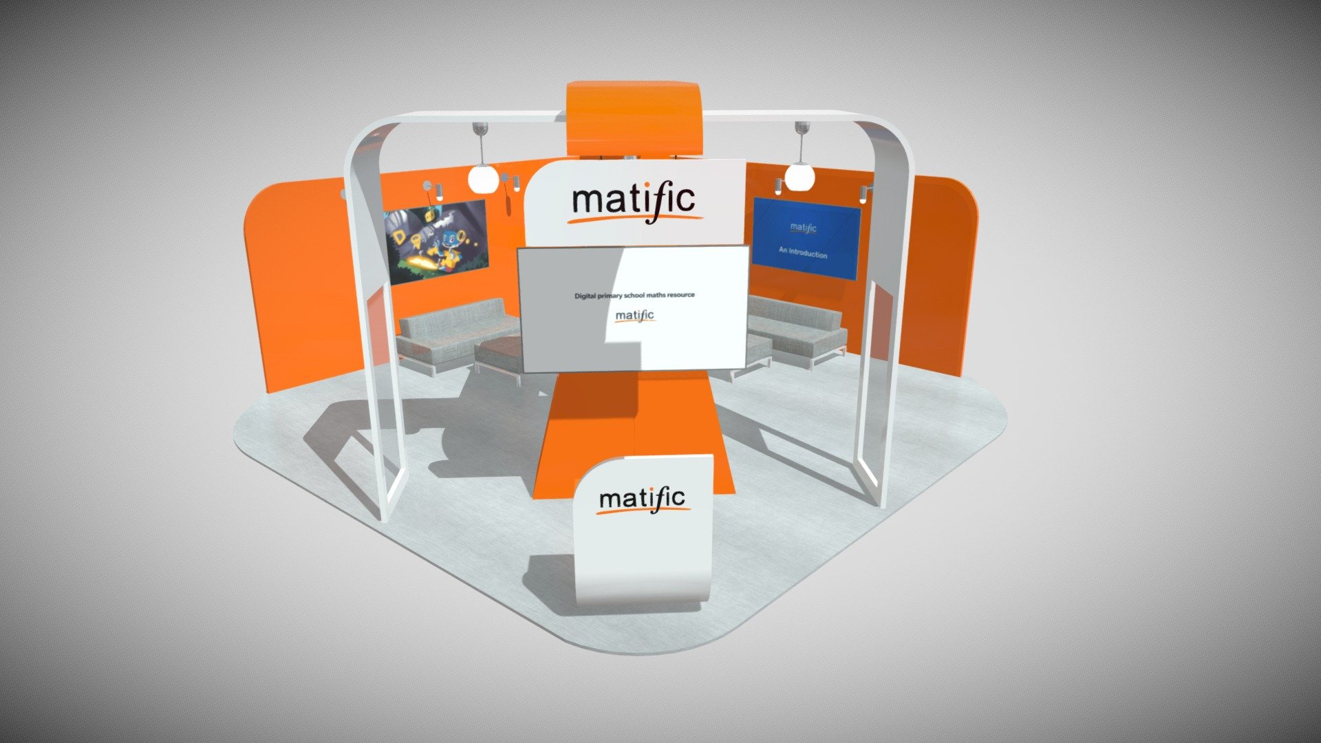Matific Stand - Sasol Expo 2022 - 3D model by blacklightEvents [df8a0e3 ...