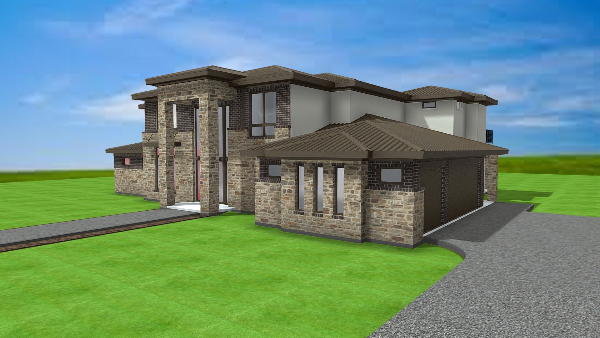 Josh Rogers - 360 spin model of 3D house - 3D model by Render3DQuick ...