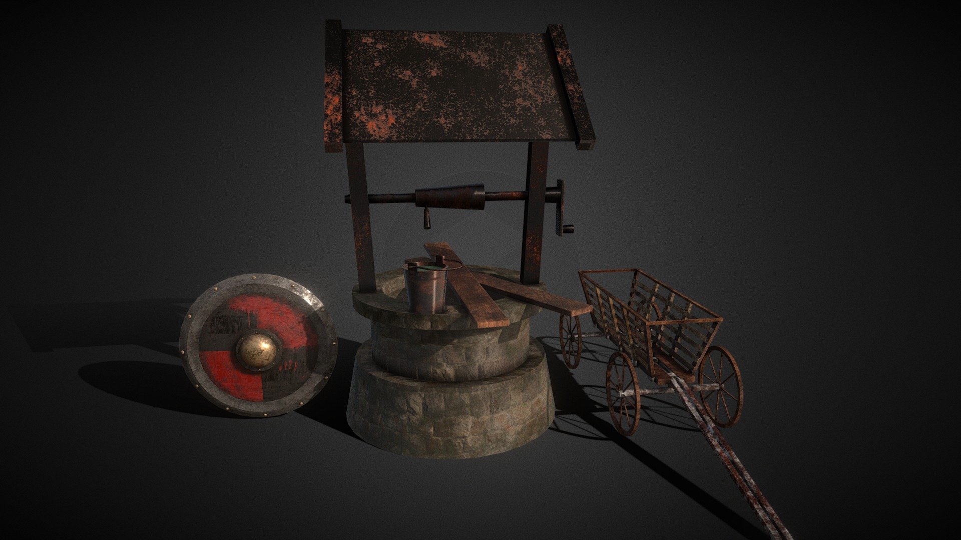 Medieval props - 3D model by Nazareno_rojas [df8c971] - Sketchfab