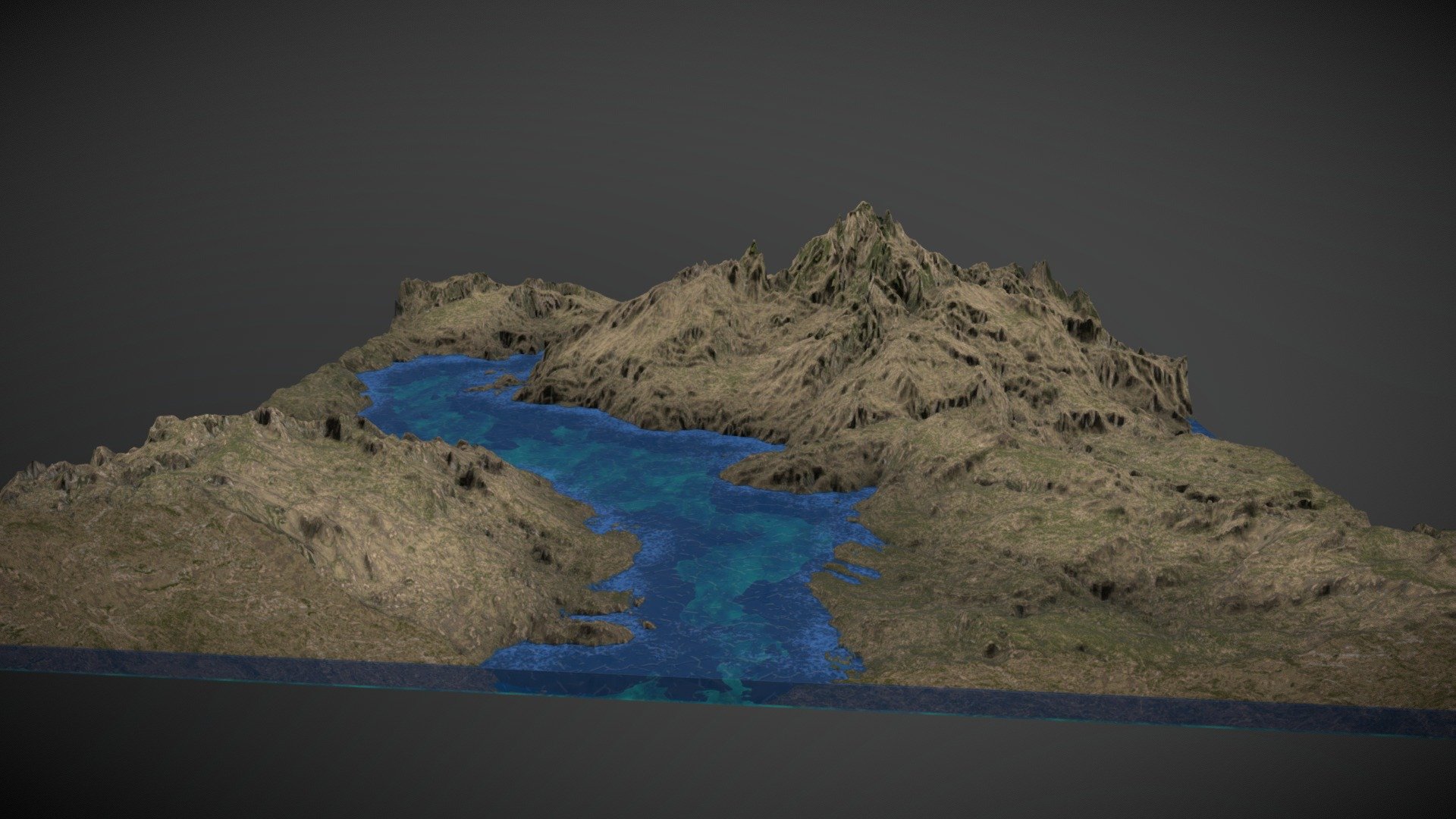 Terrian - Download Free 3D model by Abhiraj_Pratap_Singh ...