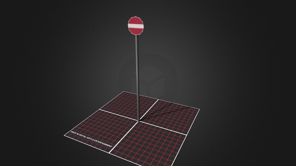 3D_Prop_ProhibitedSign - 3D model by thomas_de_wispelaere [df9397d ...