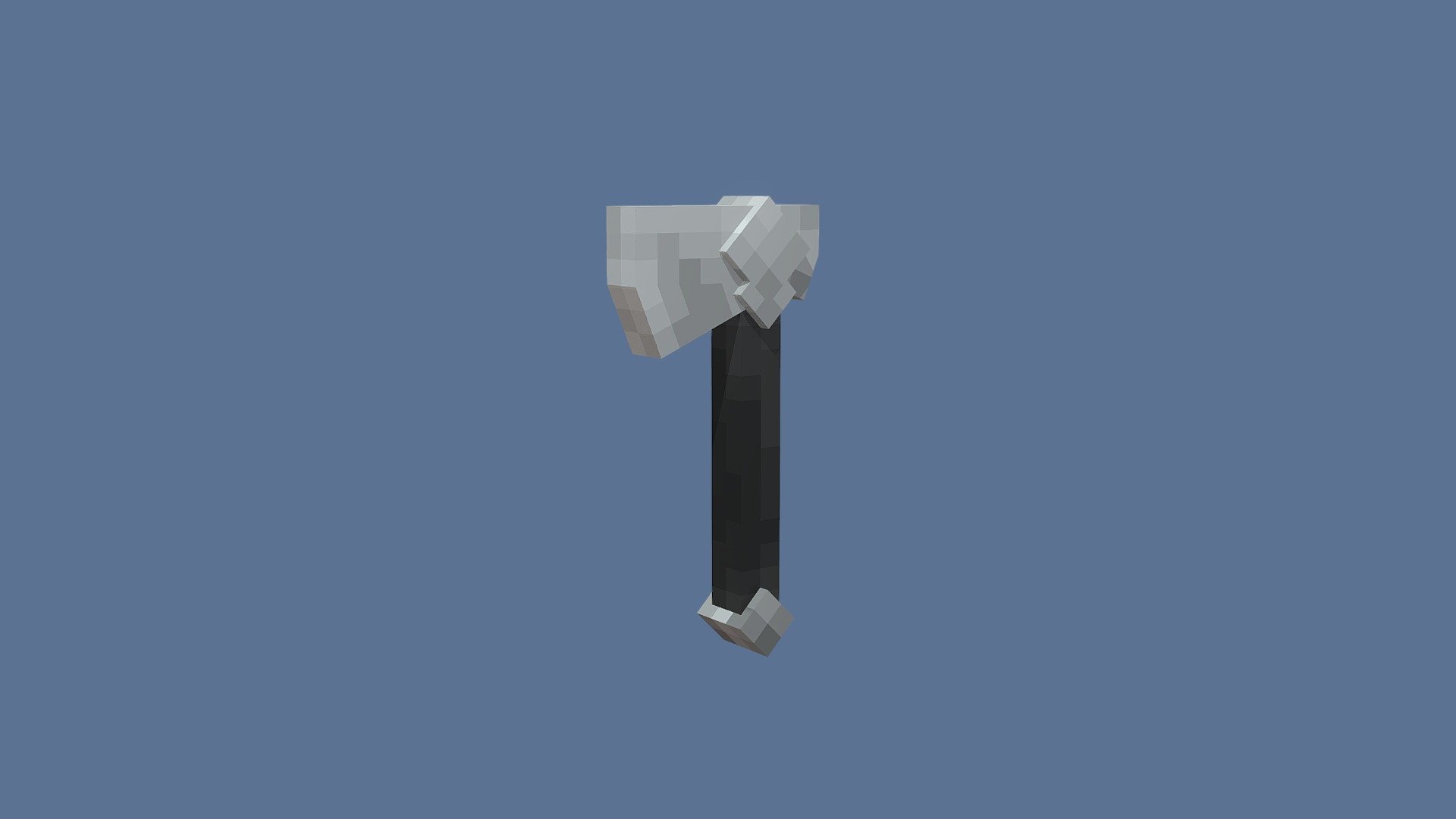 Low-poly Silver Axe - 3D model by MisterGriimm [df940b7] - Sketchfab