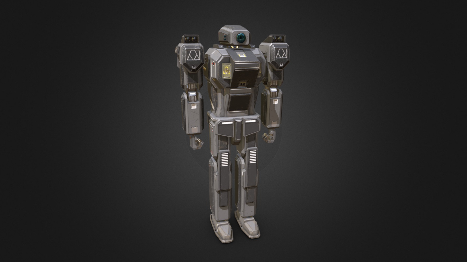 Mech Rev - Large Hangar Mech - 3D model by SkyTankLabs [df957b4 ...