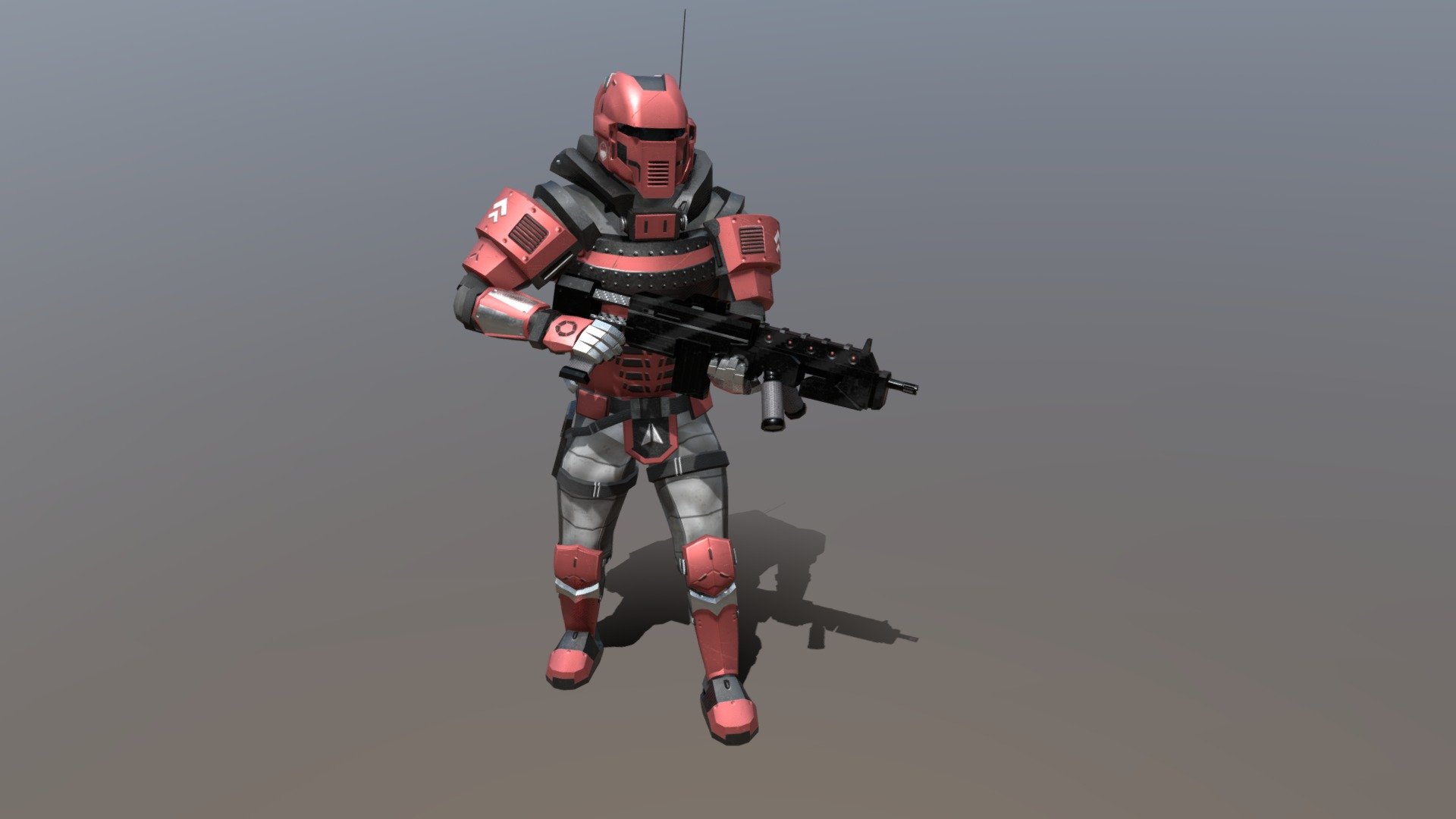 Futuristic Soldier - Buy Royalty Free 3D model by ViceForce (@dominik ...