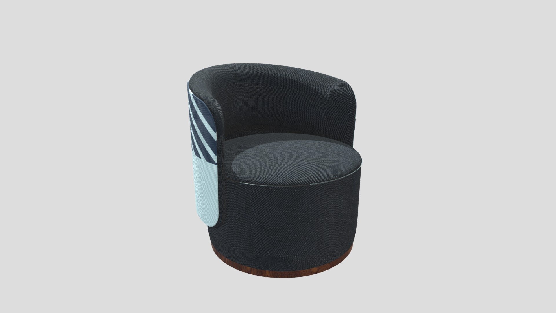 Hendricks Tub Chair (v2) - 3D model by albertsitoeus [df983c1] - Sketchfab