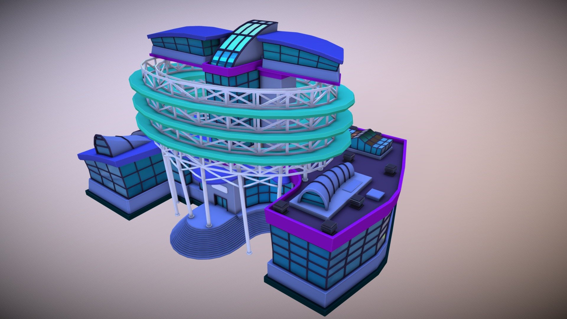 Sport Center - 3D model by Saular [df984c2] - Sketchfab