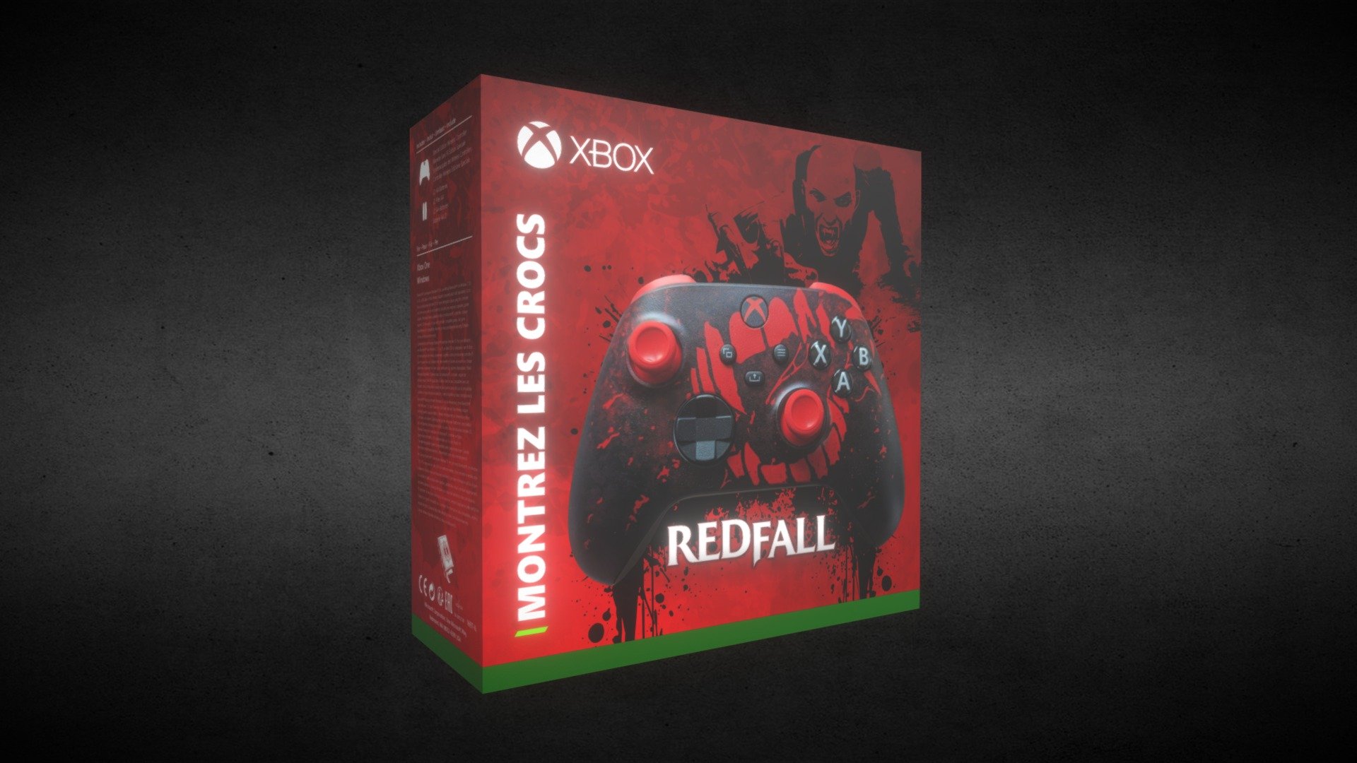 Xbox Controller Sleeve - Redfall - Crocs - 3D model by Jess21fr ...