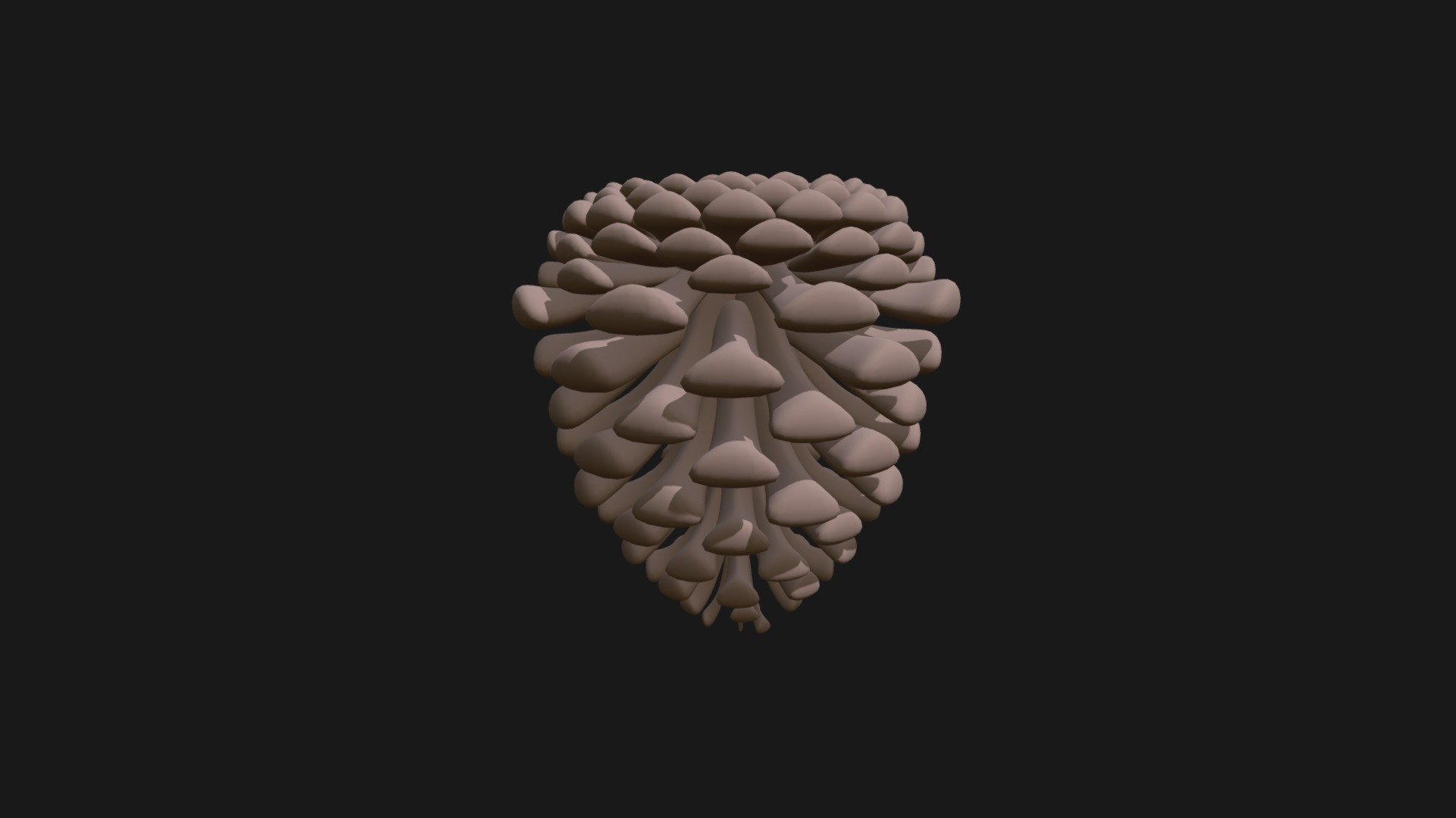 Pinecone - Buy Royalty Free 3D model by ApprenticeRaccoon [df9ab02] - Sketchfab Store