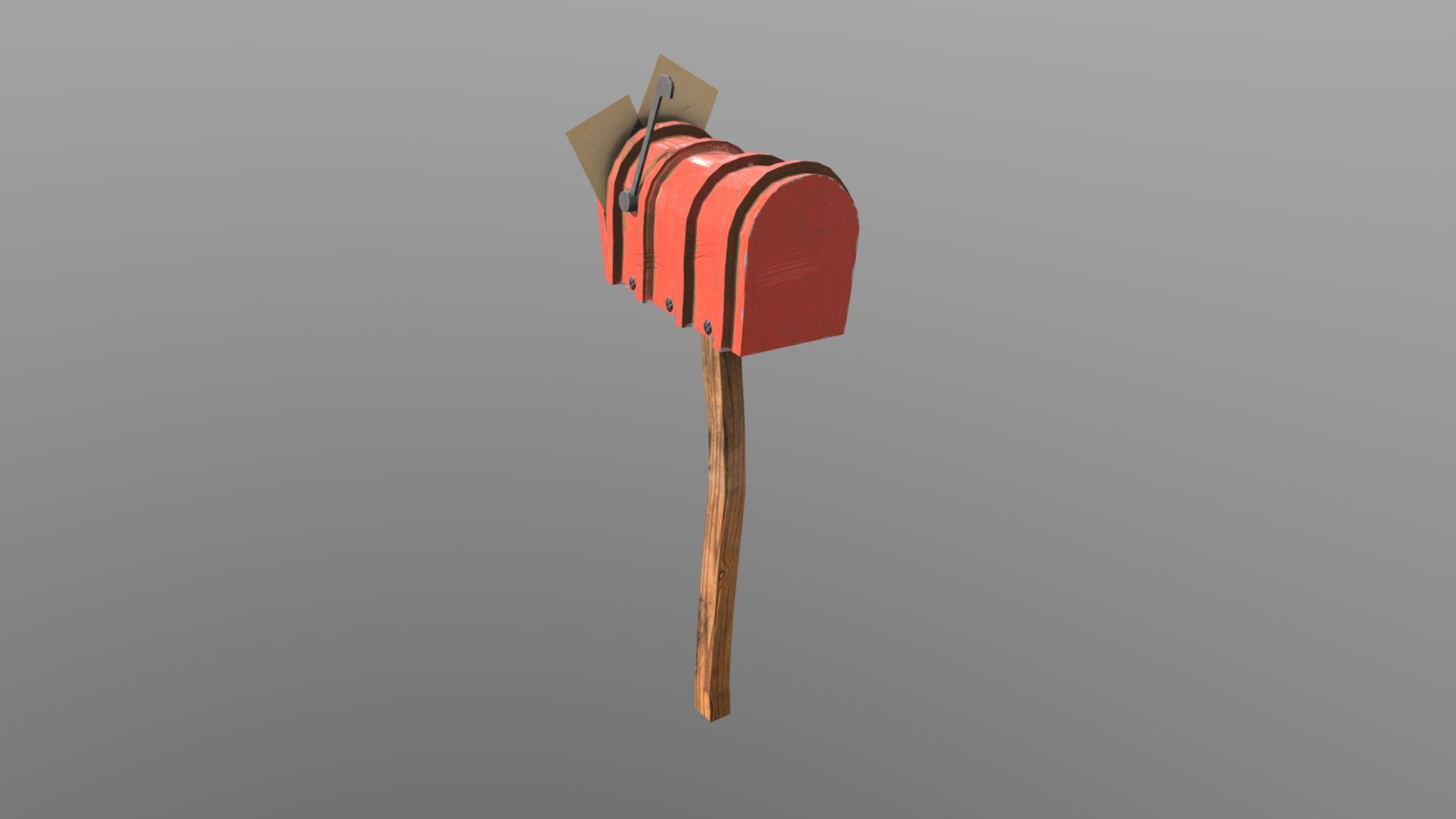KNB 127 assessment 1 mailbox - 3D model by Qingyi (Sherry) Zhu ...