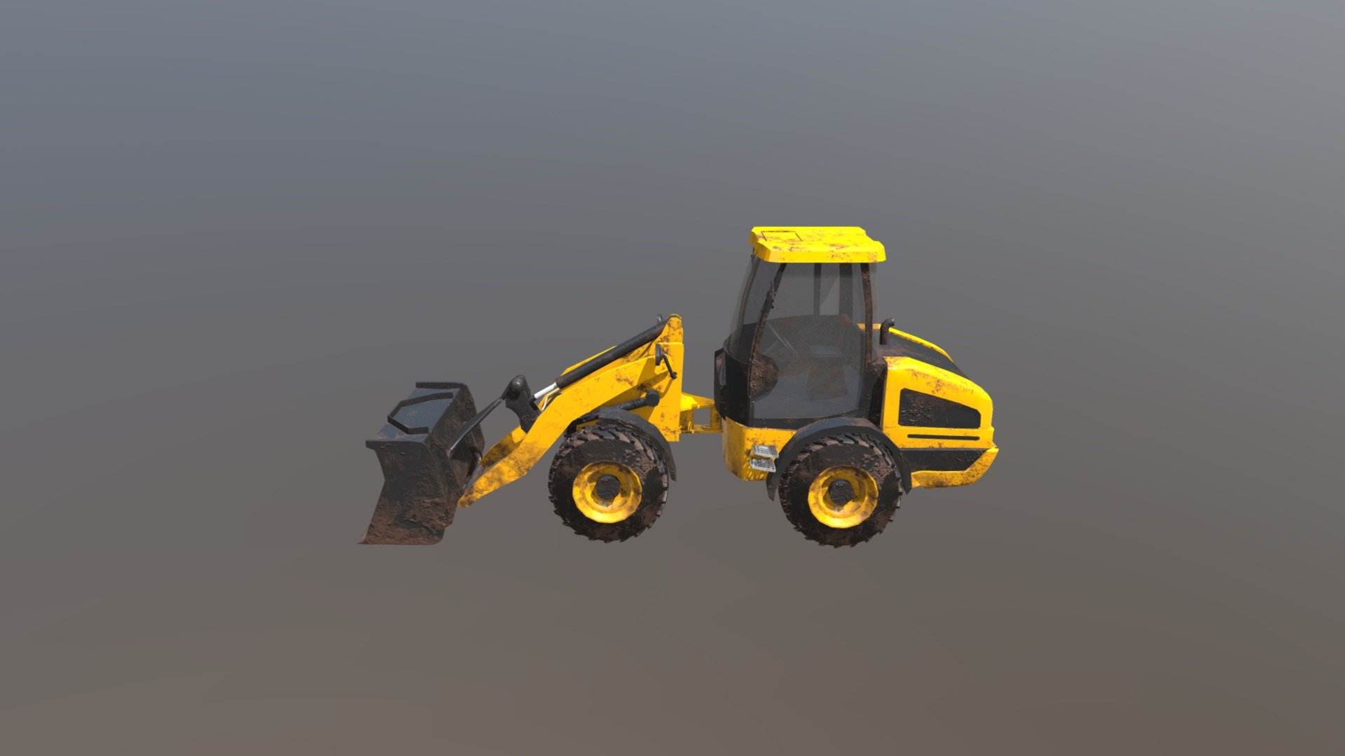 JCB 409 Loader - Download Free 3D model by EmilyESwan [df9c3cf] - Sketchfab