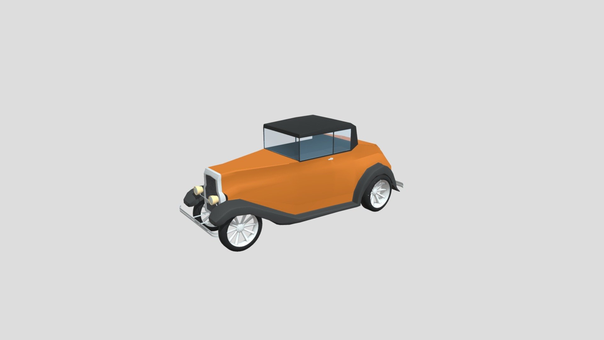 low poly "1927 ford model A" - 3D model by Icicle (@3D_squid) [df9c8d0 ...