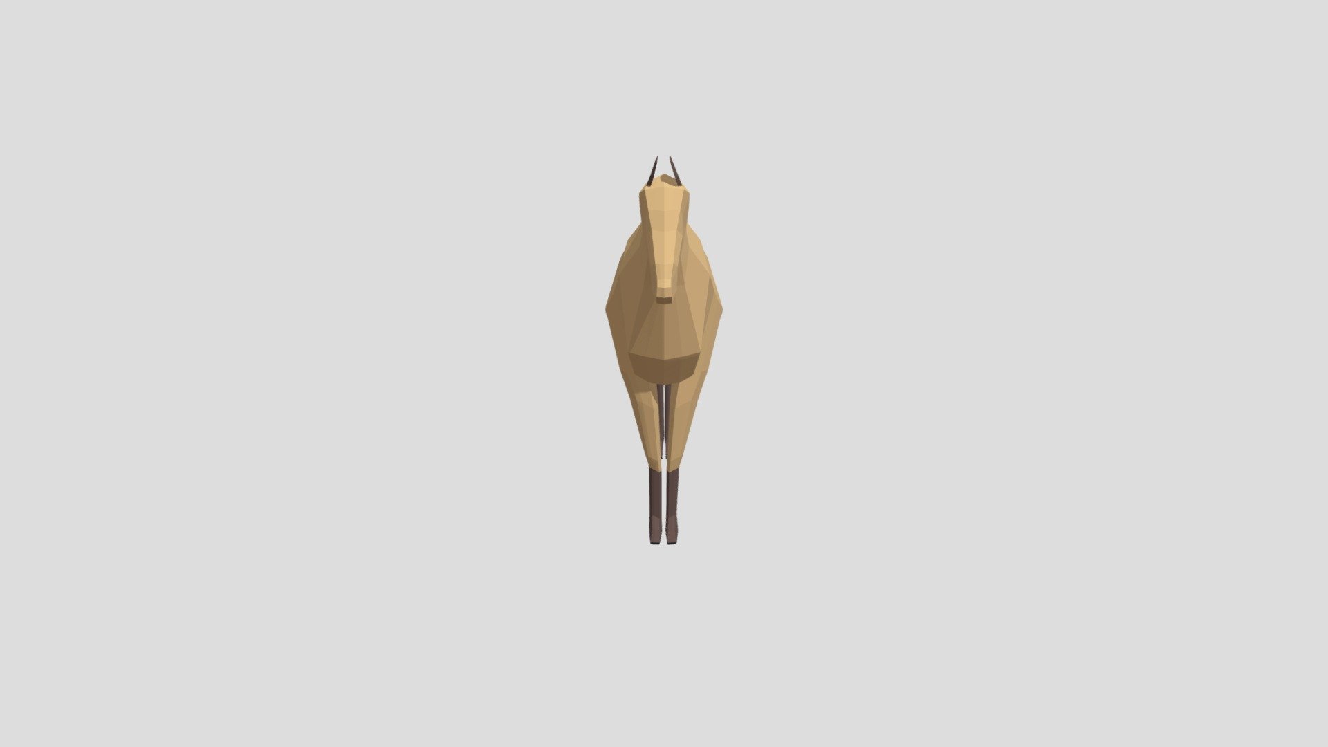 Low Poly Horse - 3D model by AdamWallwork [df9ec5a] - Sketchfab