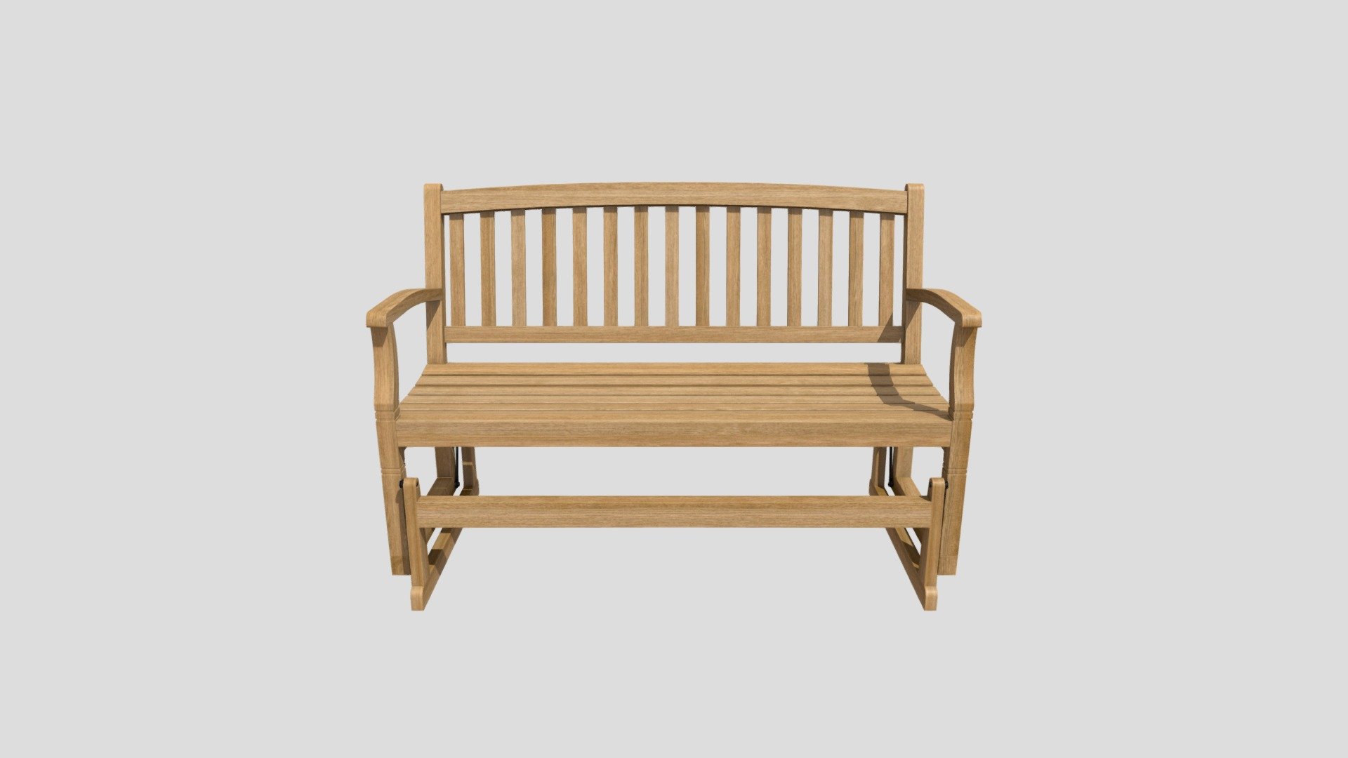Teak Glider - 3D model by sripxm20 [df9ee46] - Sketchfab