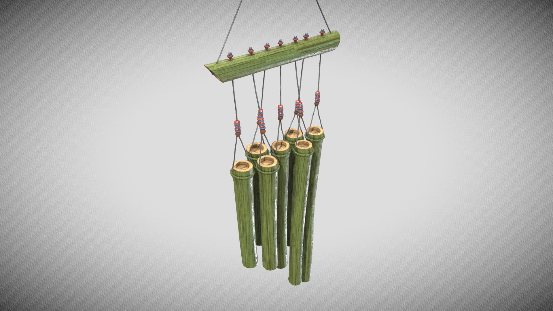 Wind Chime - BambooAppe - Buy Royalty Free 3D model by Francesco ...