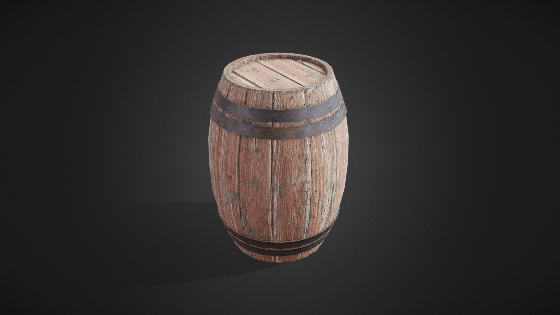 Barrel - Download Free 3D model by 3DECraft [df9f95e] - Sketchfab