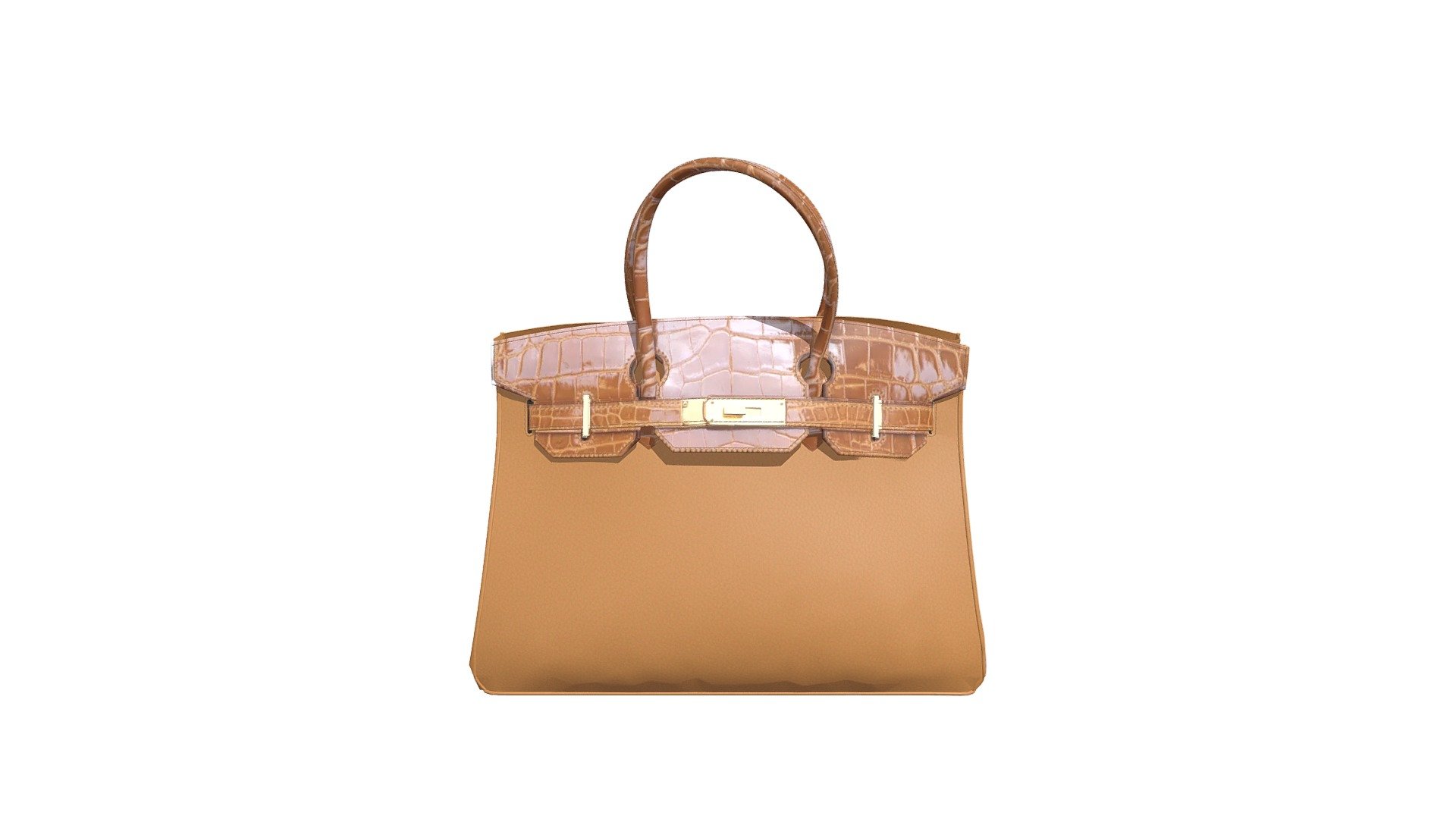 Hermes Birkin Touch Hand Bag 3D model - Buy Royalty Free 3D model by ...