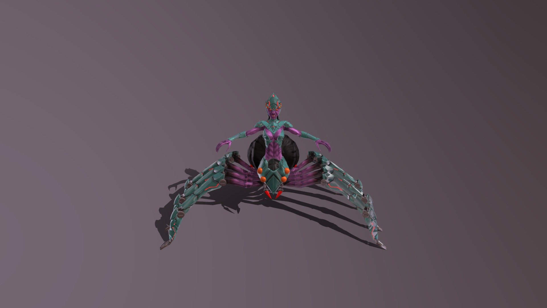 Cyborg Spider Women - 3D model by Cobas [dfa02ac] - Sketchfab