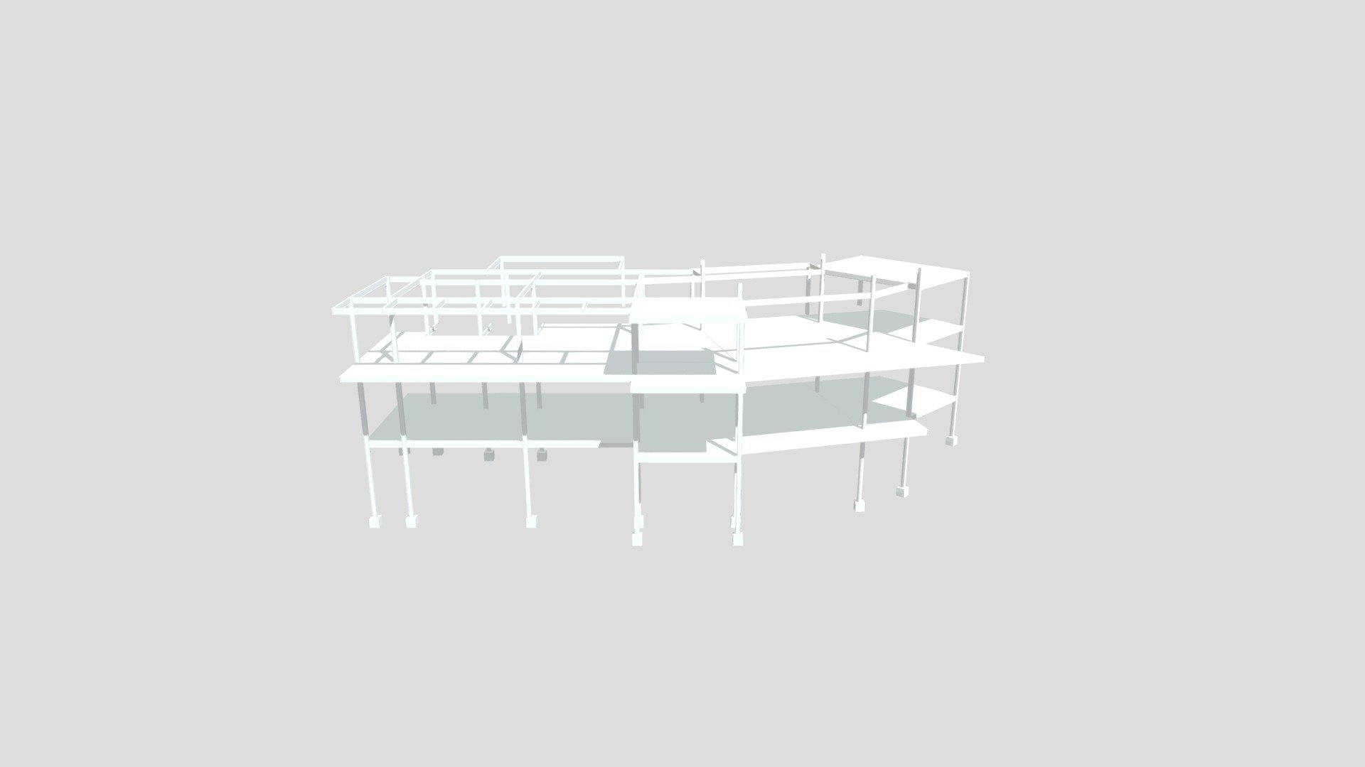 Modelo3D- Tekla - 3D model by Obratech Projetos (@Obratech.Projetos ...